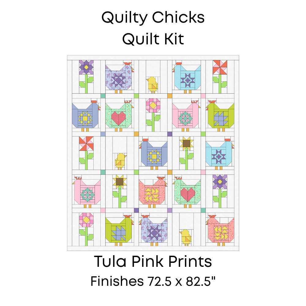 Quilty Chicks BOM – Mashe Modern Fabric and Quilting