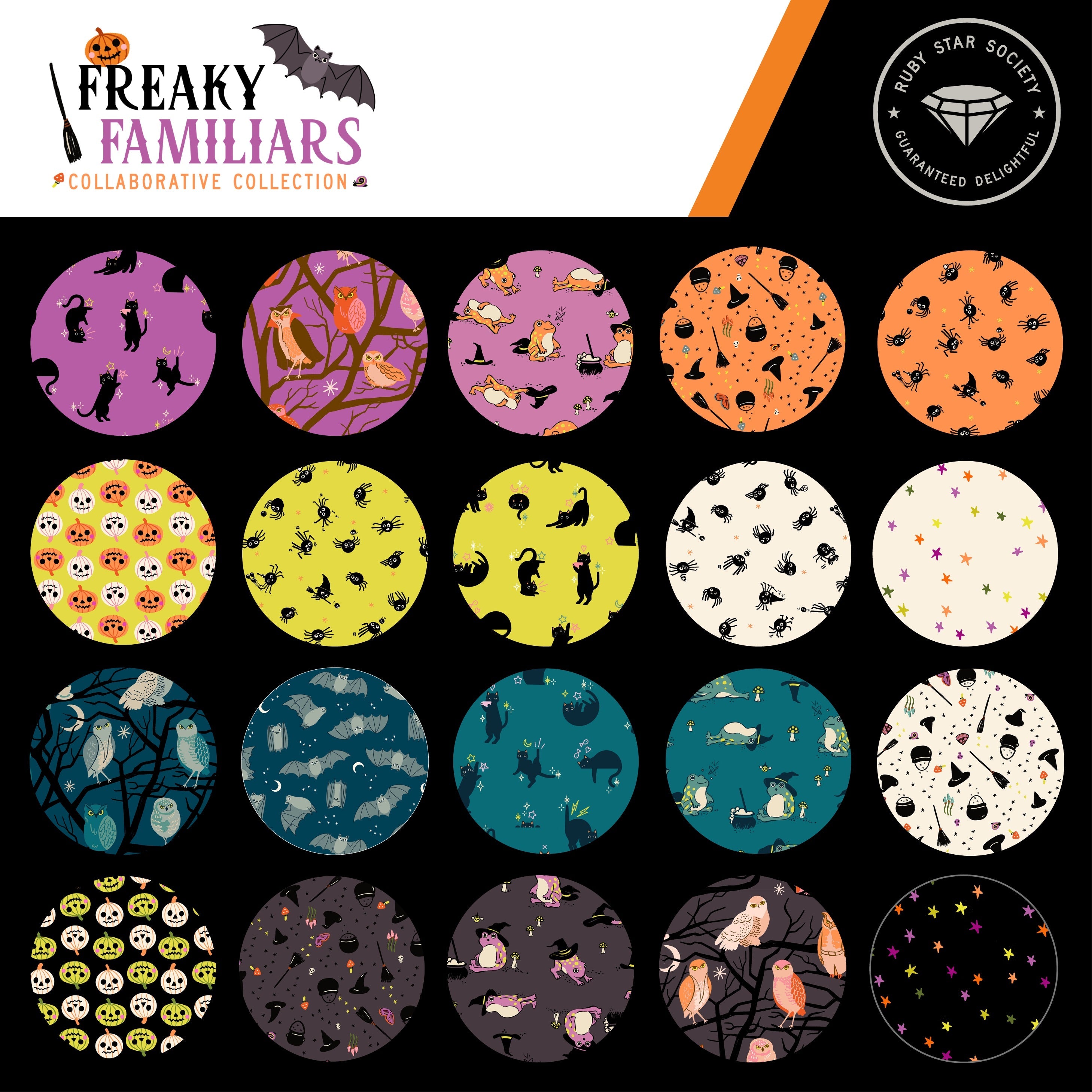 Freaky Familiars – Mashe Modern Fabric and Quilting