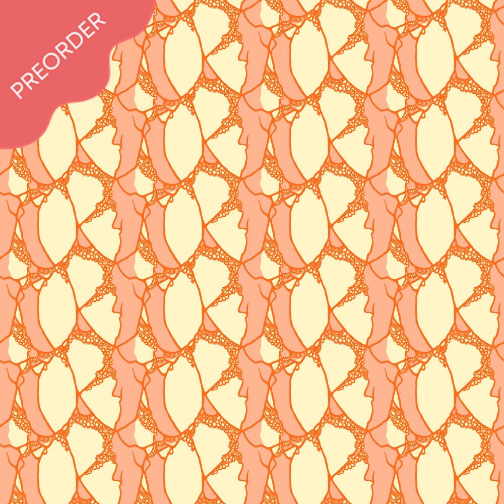 Heather Bailey Wild Abandon Entangled Blush Pink Fabric – Mashe Modern ...