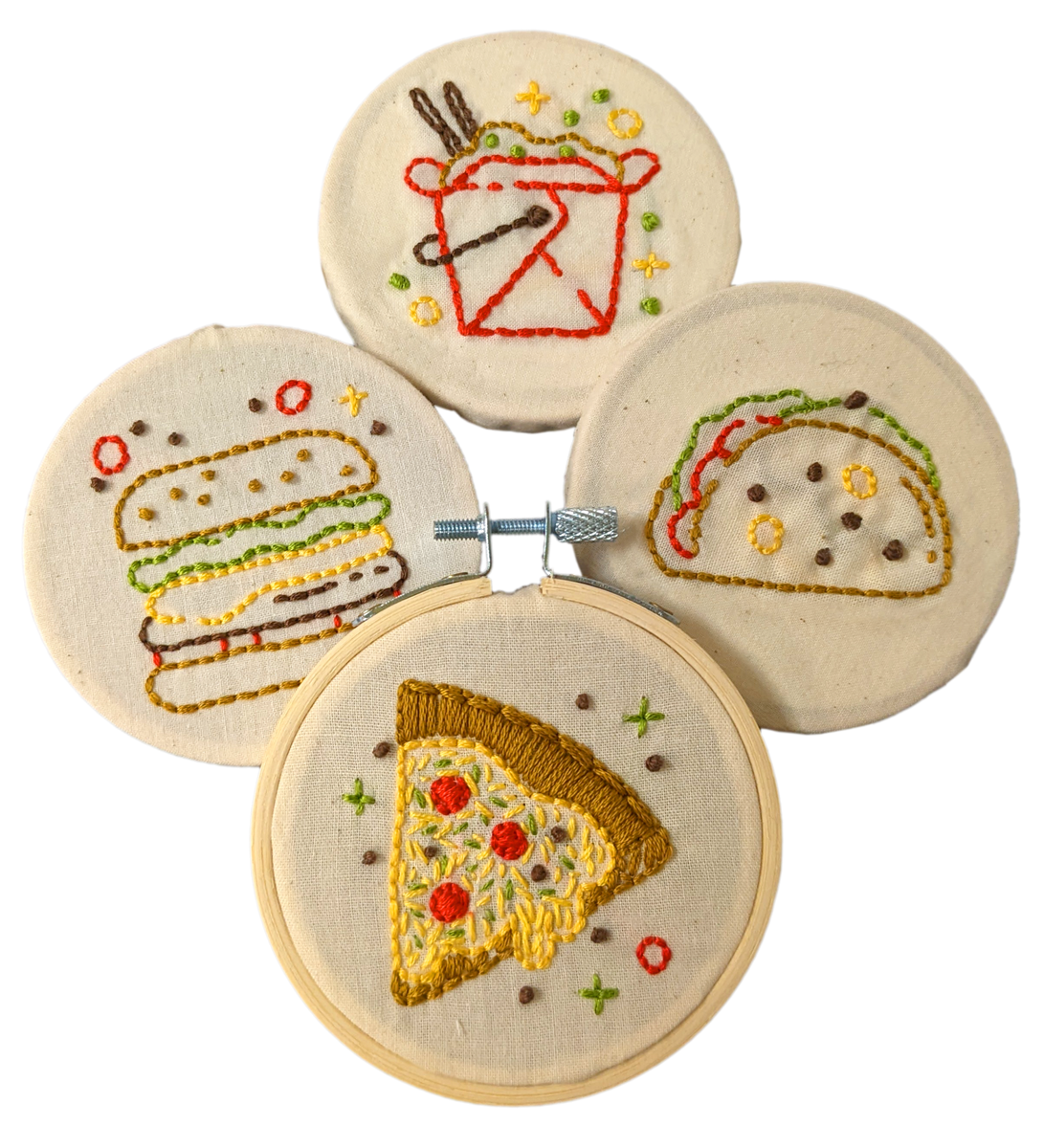 Midnight Munchies Mini Embroidery Kit by Craft Habit – Mashe Modern ...